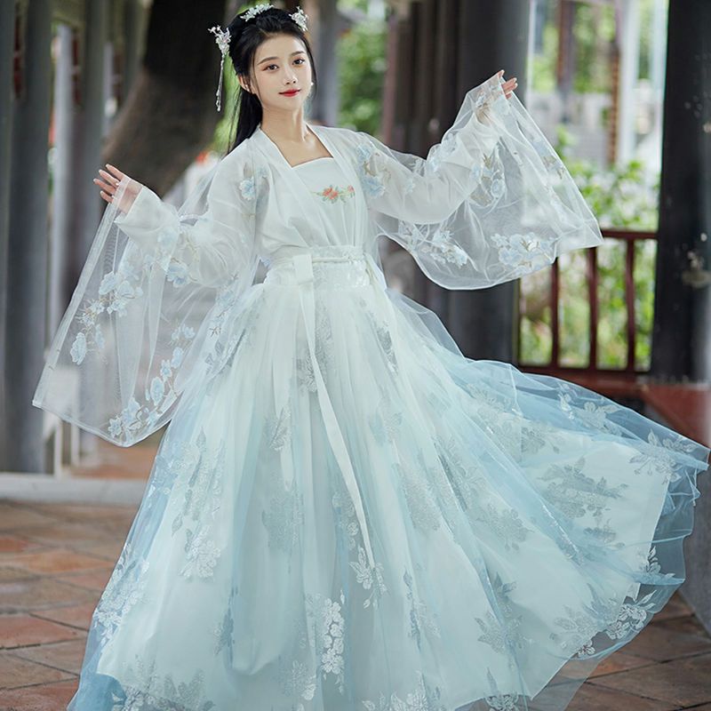 Jual Hanfu fairy dress, student daily best friend outfit, two person ...