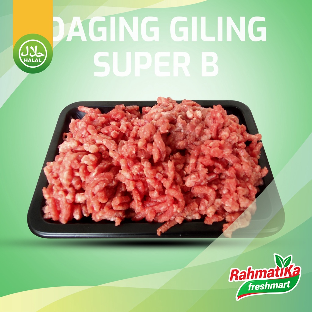 Jual Daging Giling Sapi Super B Lokal 250 gram (Daging Frozen) I FROZEN ...