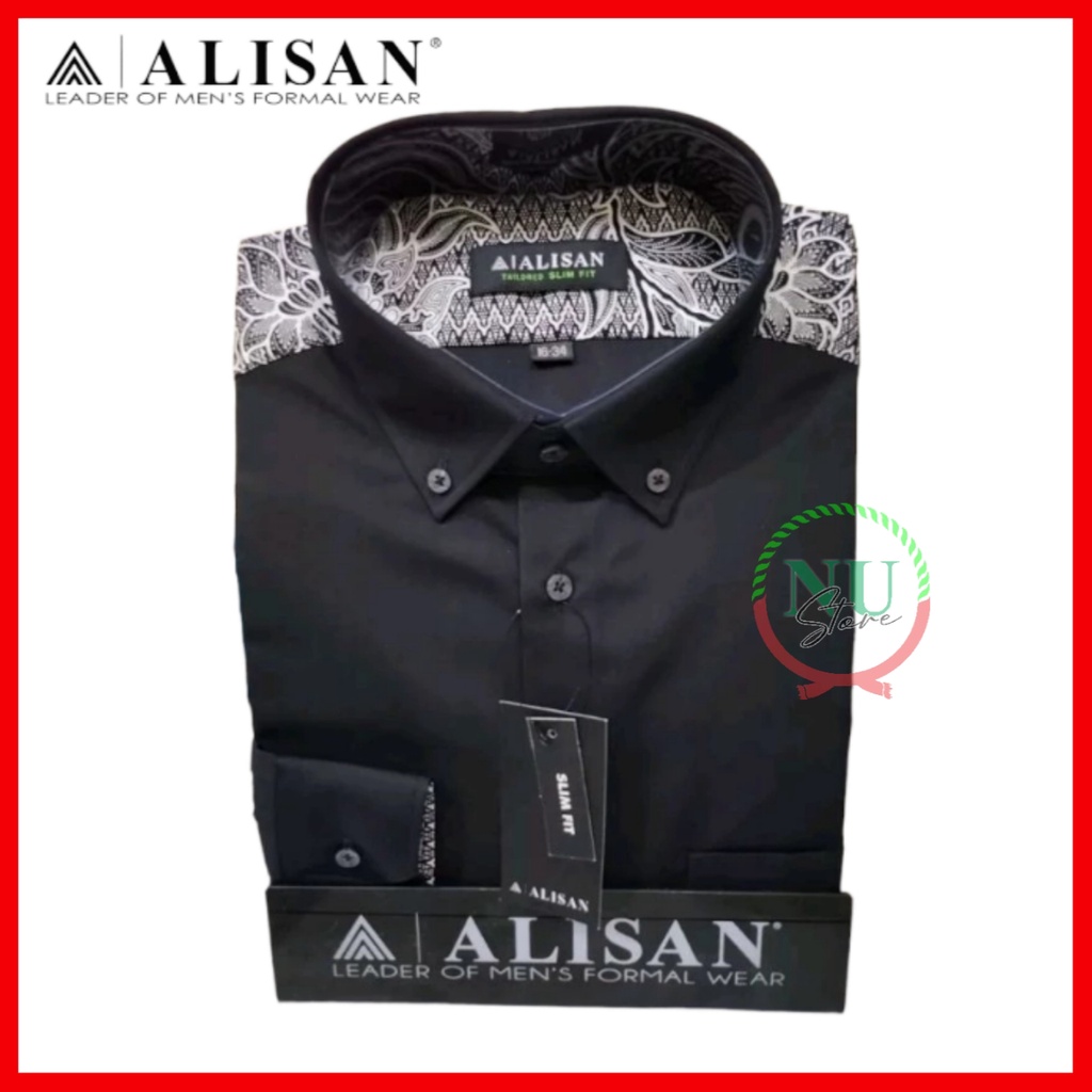 Jual Alisan Batik / Alisan Putih / Kemeja Alisan Jumbo / Kemeja Alisan ...