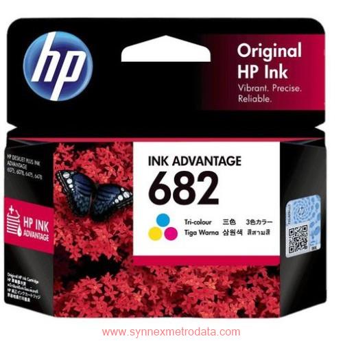 Jual HP Ink Cartridge 682 Tri-color Original | Shopee Indonesia