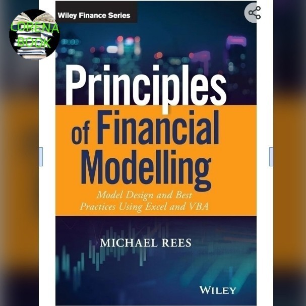 Jual buku Principles of Financial Modelling by Michael Rees | Shopee ...