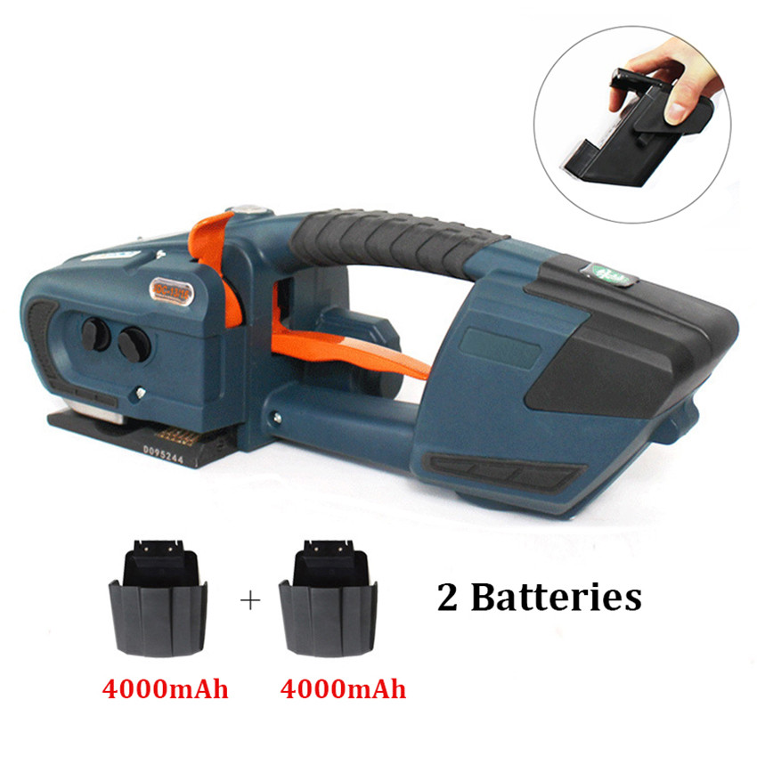 Jual Portable Electric Strapping Machine with 2 Batteries JDC 13mm to ...