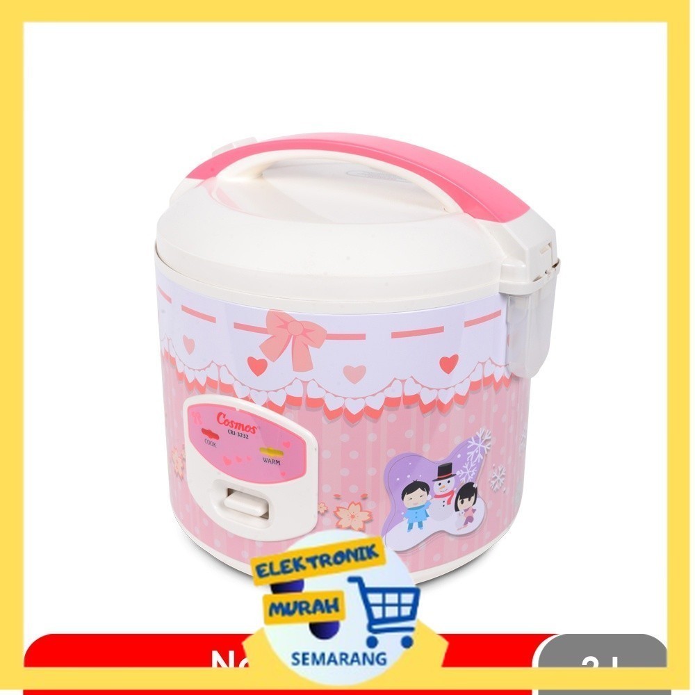 Jual Cosmos Magic Com 2 Liter CRJ-3232/ Rice Cooker Anti Lengket ...