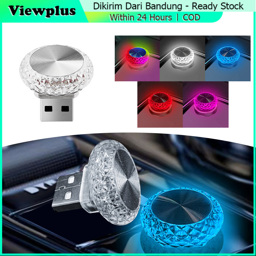 Jual Diamond Atmosphere Small LED Light Lampu Mini USB Soft lampu tidur ...