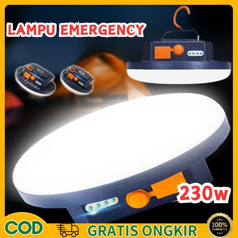 Jual 【COD】Lampu Emergency Portable 13650mAh Lampu Camping LED Gantung Outdoor Waterproof 230W ...