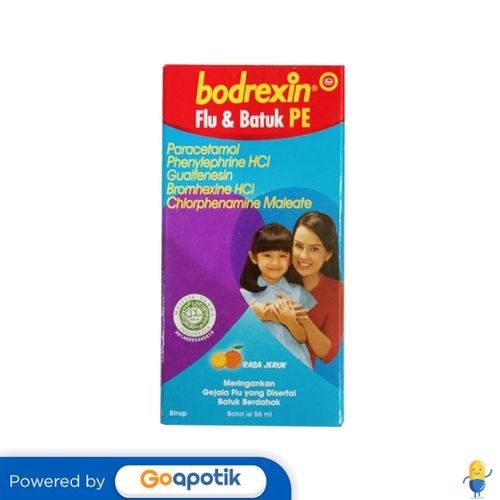 Jual Bodrexin Flu & Batuk Pe Syrup Rasa Jeruk 56 Ml | Shopee Indonesia
