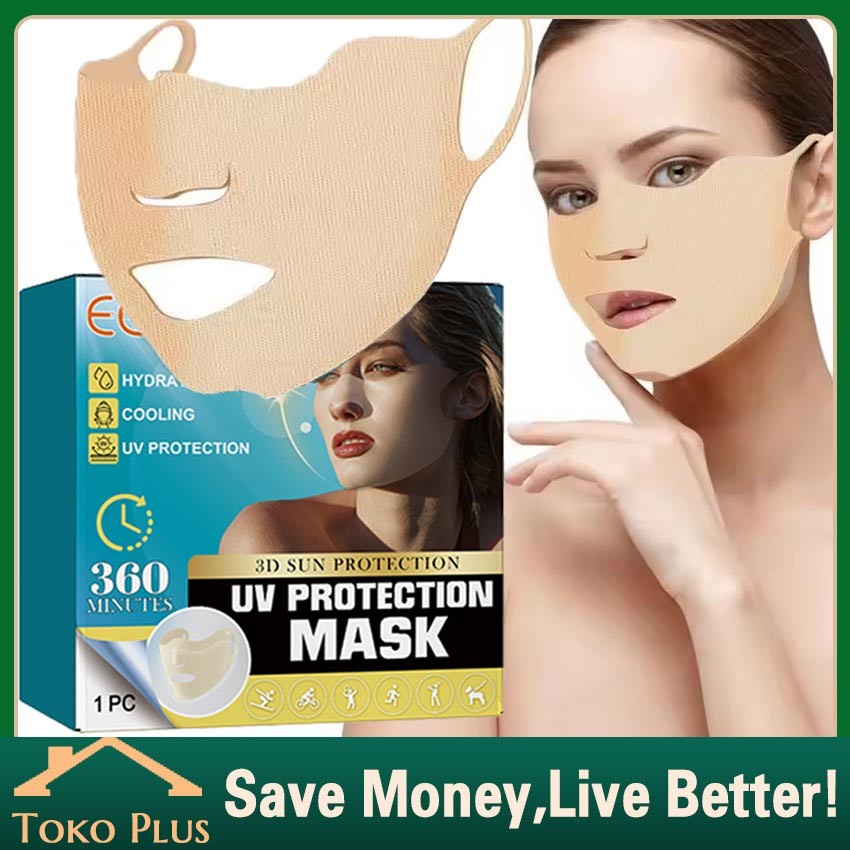 Jual Sunshield Mask masker anti uv wanita | Masker anti UV | Masker Gel Pelindung Sinar UV ...