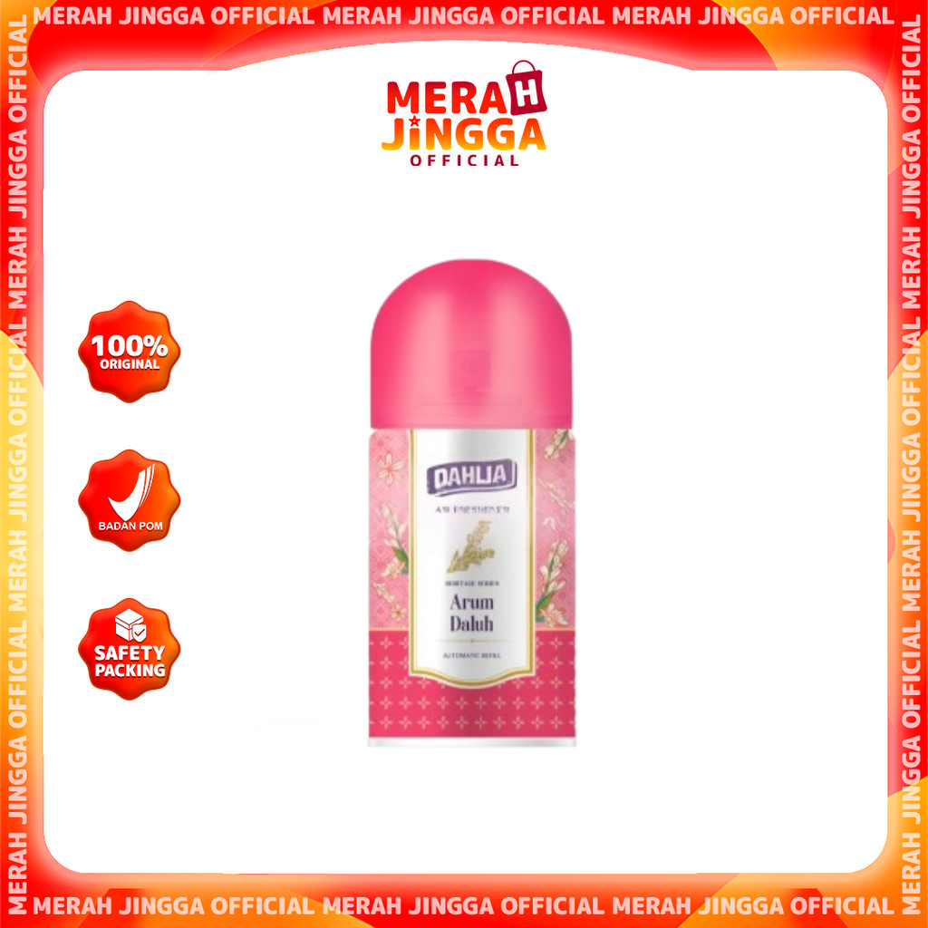 Jual Dahlia Air Freshener Automatic Refill Heritage Series Arum Dalu 225ml | Merah Jingga ...