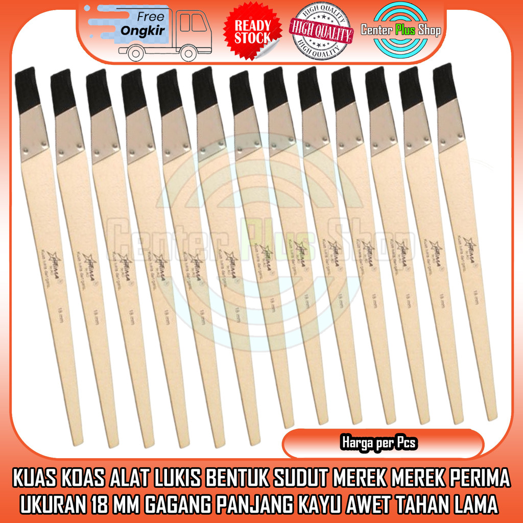 Jual Prima Koas Pelukis Cet Dinding Kuas Sudut Garis Lukis Brus Gambar ...