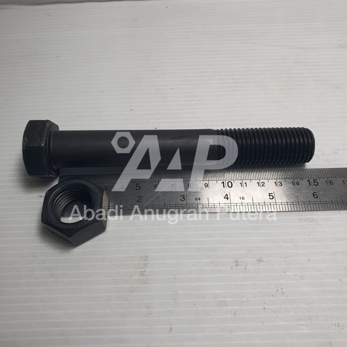 Jual M22x150 Baut Mur Baja grade 8.8 HTB P.2.50 M22 x 150 mm | Shopee Indonesia