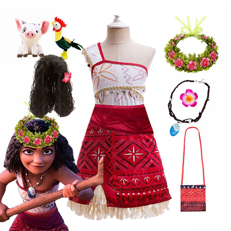 Jual Pathfinder Ocean Adventure Moana 2 Role Play Clothing Kid Carnival ...