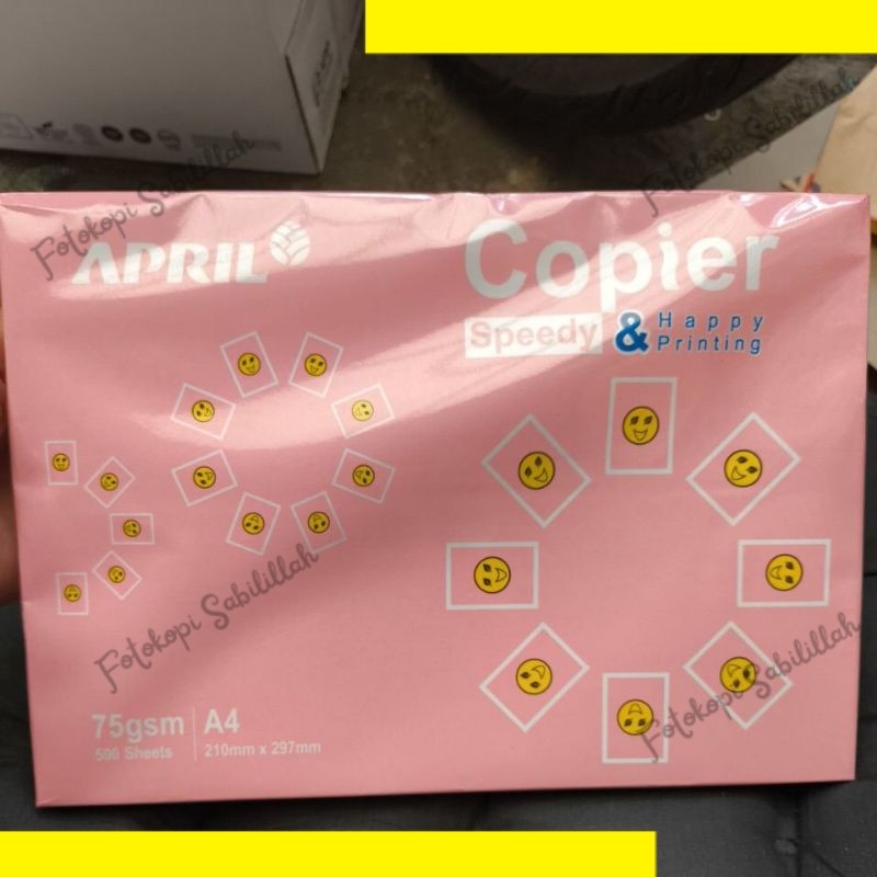 Jual KERTAS HVS A4 75 GRAM APRIL | Shopee Indonesia
