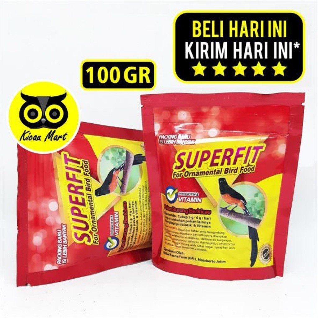 Jual KICAU MART PAKAN MAKANAN TERNAK BREEDING BURUNG VOER PUR SUPERFIT ...