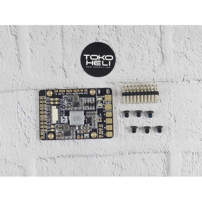 Jual Matek FCHUB-W PDB 3-6S w/ 4 BEC & 104A Current Sensor | Shopee ...