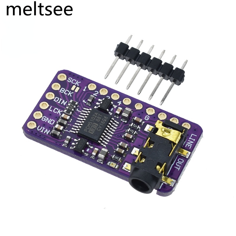 Jual XW12W Modul Board Audio Digital I2S PCM5102A DAC Decoder GY ...