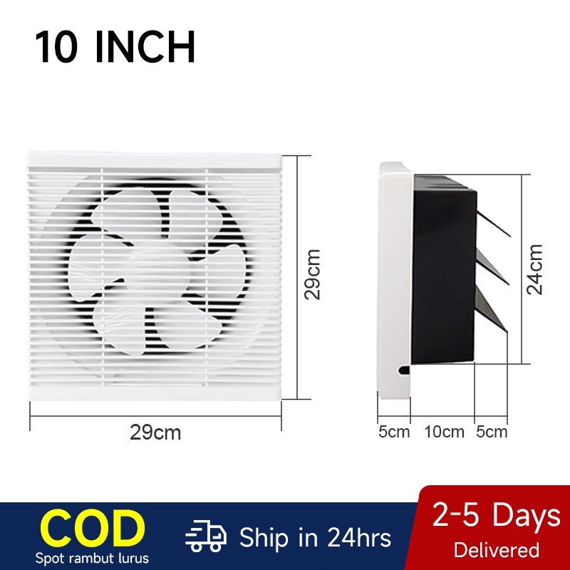 Jual Exhaust Fan Dinding / Kipas Angin Hexos 10 Inches Exhaust ...