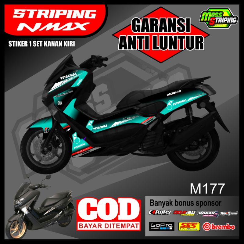 Jual bayar ditempat striping NMAX OLD tema Petronas , stiker sticker ... Jual bayar ditempat striping NMAX OLD tema Petronas , stiker sticker ...