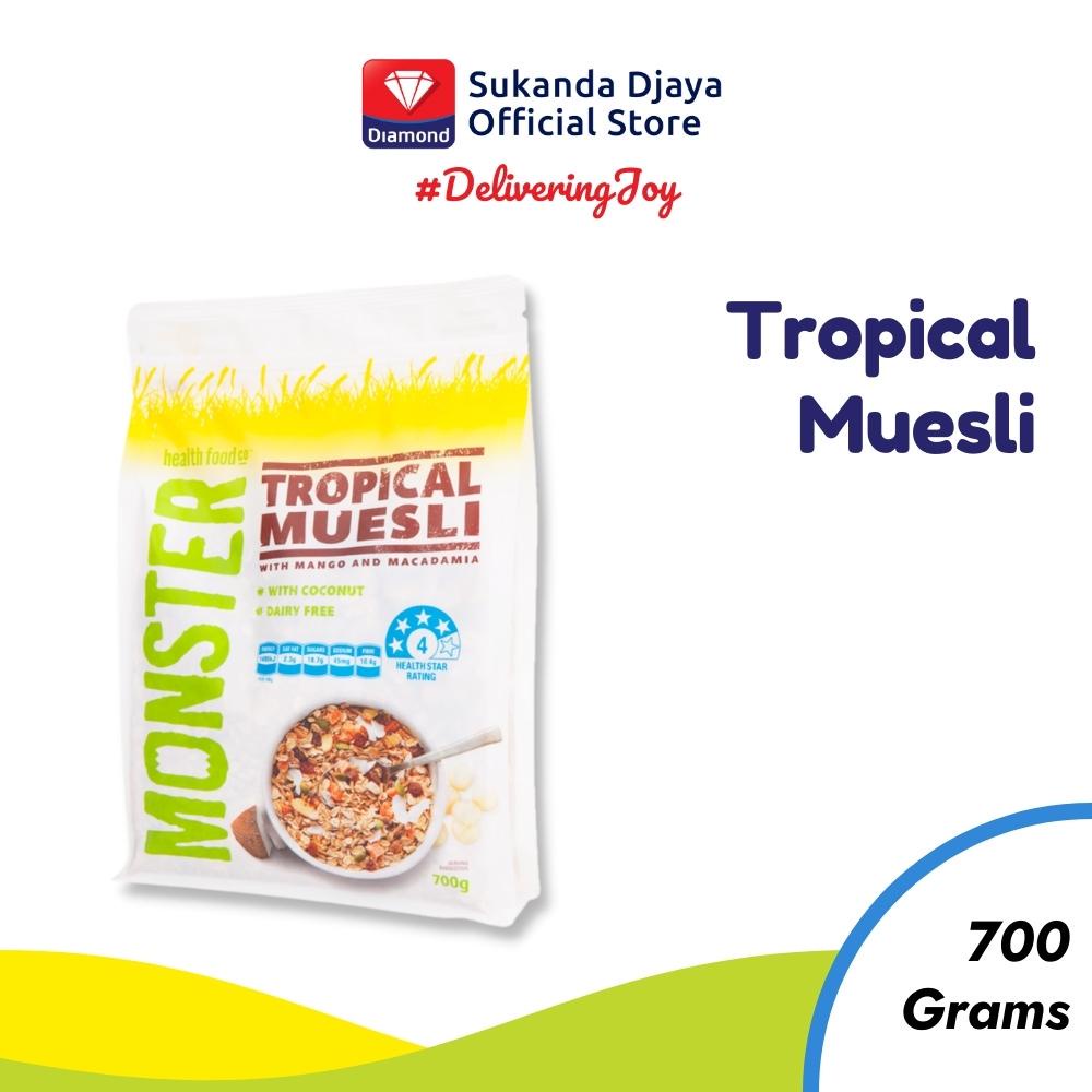 Jual Monster Muesli Tropical Muesli with Mango & Macadamia 700 Gr ...