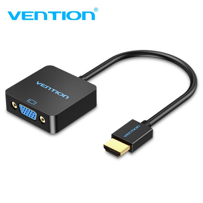 Jual Vention Converter Display HDMI to VGA (HD) 0.15M Black - Acp ...