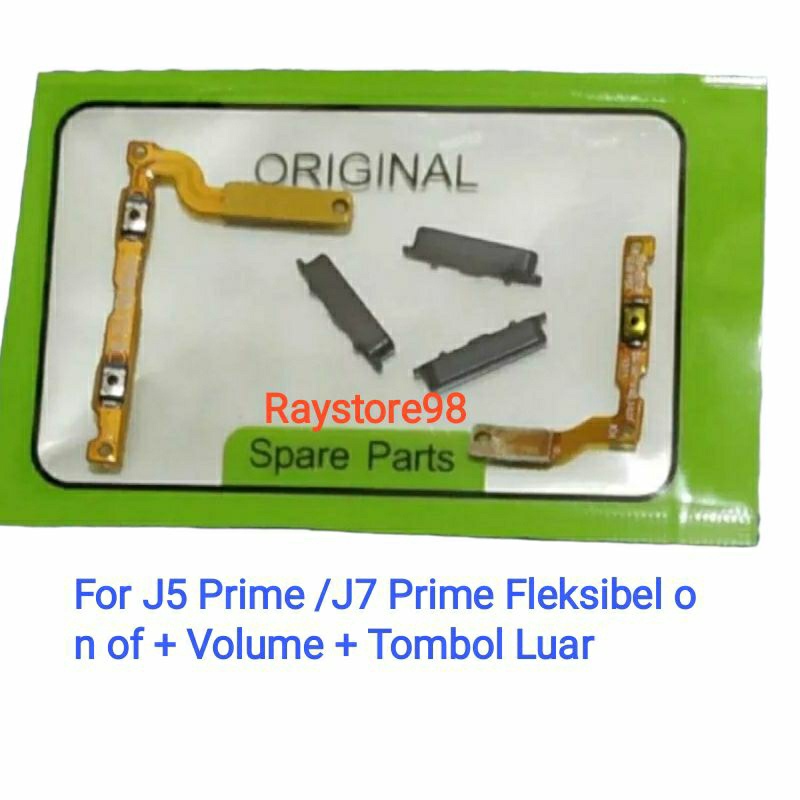 Jual Satu Paket Flexible Flexibel + Tombol Power On Off Volume Samsung J5 Prime G570 | J7 Prime ...
