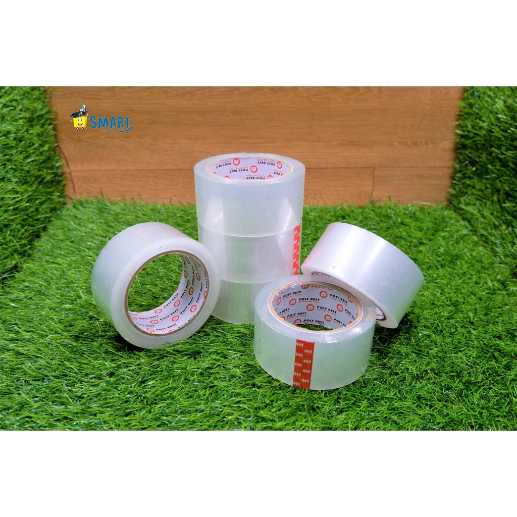 Jual POLYBEST LAKBAN BENING 2INCH 6ROLL/SLOP | Shopee Indonesia
