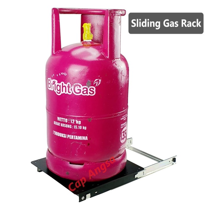 Jual SLIDING GAS RACK TATAKAN GAS RODA ELPIJI RODA LPG ALAS TABUNG GAS ...