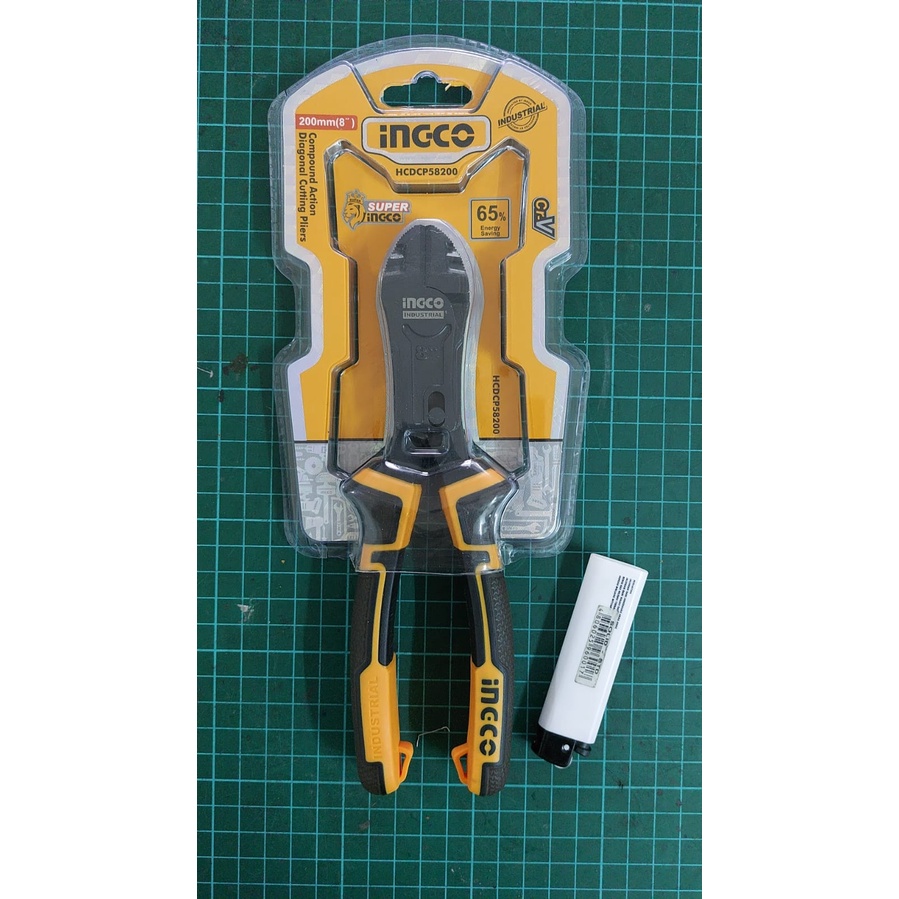 Jual Tang Potong Multifungsi 8 inch High Leverage INGCO HCDCP58200 ...