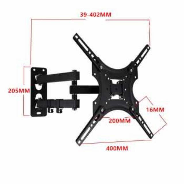 Jual Bracket Dinding TV Telescopic CNXD TV Bracket 32-55 Inch Tilt vesa ...