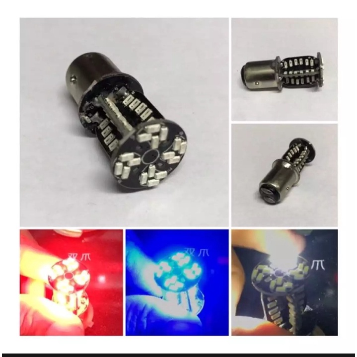 Jual LAMPU STOPLAMP REM BRAKE LED MOTOR PUTAR RUNING FLASH RGB VARIASI DC Aksesoris belakang ...