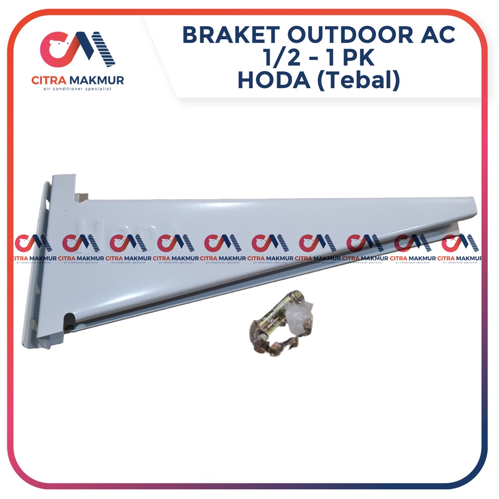 Jual Braket Outdoor AC 1/2 3/4 1 pk HODA Baut Rak Bracket Hoda Kaki ...