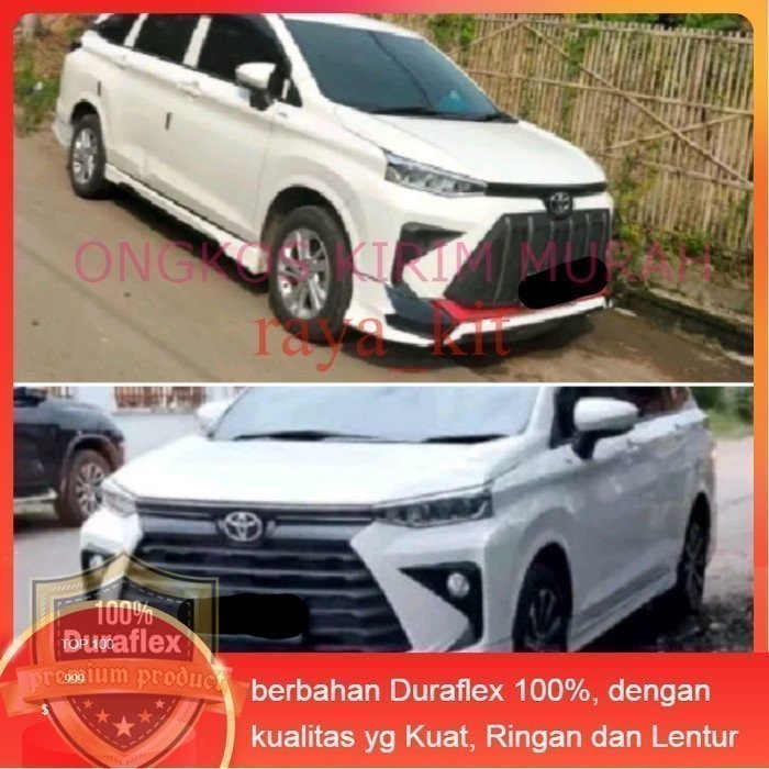 Jual Bodykit Avanza 2022-2023-2024-2025-2026 GRADE-A body kit | Shopee ...