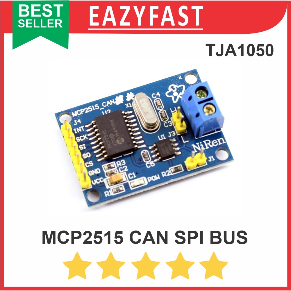 Jual MCP2515 CAN BUS Module Data Interface SPI TJA1050 | Shopee Indonesia