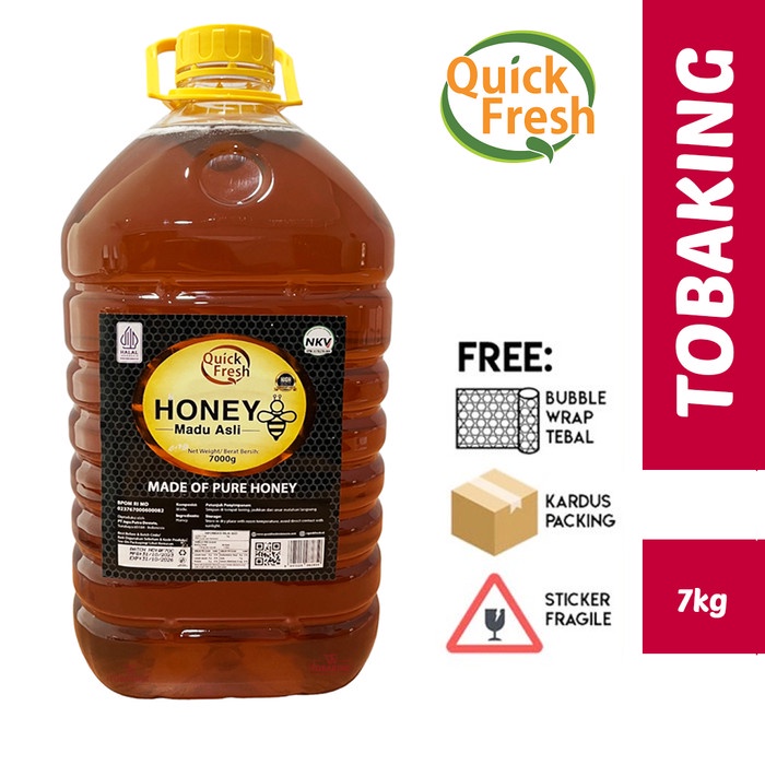 Jual Madu Murni Quick Fresh Honey 7000 gr 7kg | Shopee Indonesia