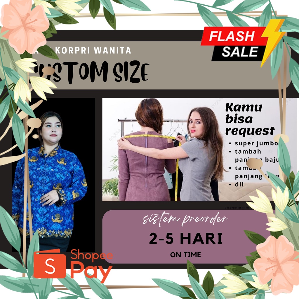 Jual SRAGAM HARI PAHLAWAN //Custom Seragam Korpri Baru Wanita 2023 | KORPRI PEREMPUAN TERBARU ...