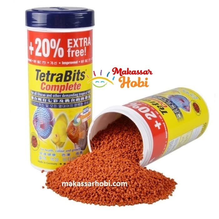 Jual TETRA BITS Complete 93g Makanan Ikan Tetrabits Tetrabit Bit 93 gr ...