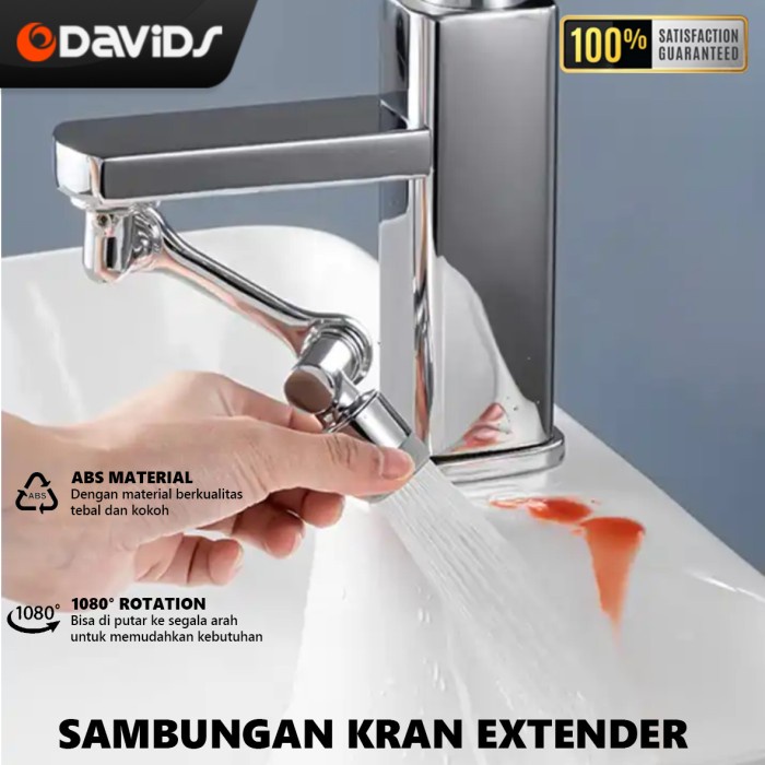 Jual Sambungan Kran Air Wastafel Keran Westafel Filter Faucet Extender ...