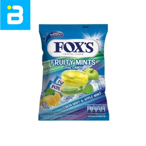 Jual Permen Fox's Fruity Mints Oval 125G | Shopee Indonesia