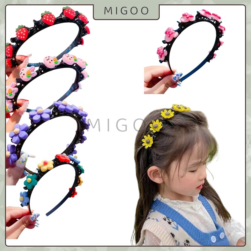 Jual MiGoo Bando Fashion Korea Jepit Rambut 2in1 Jepit Rambut Yang ...
