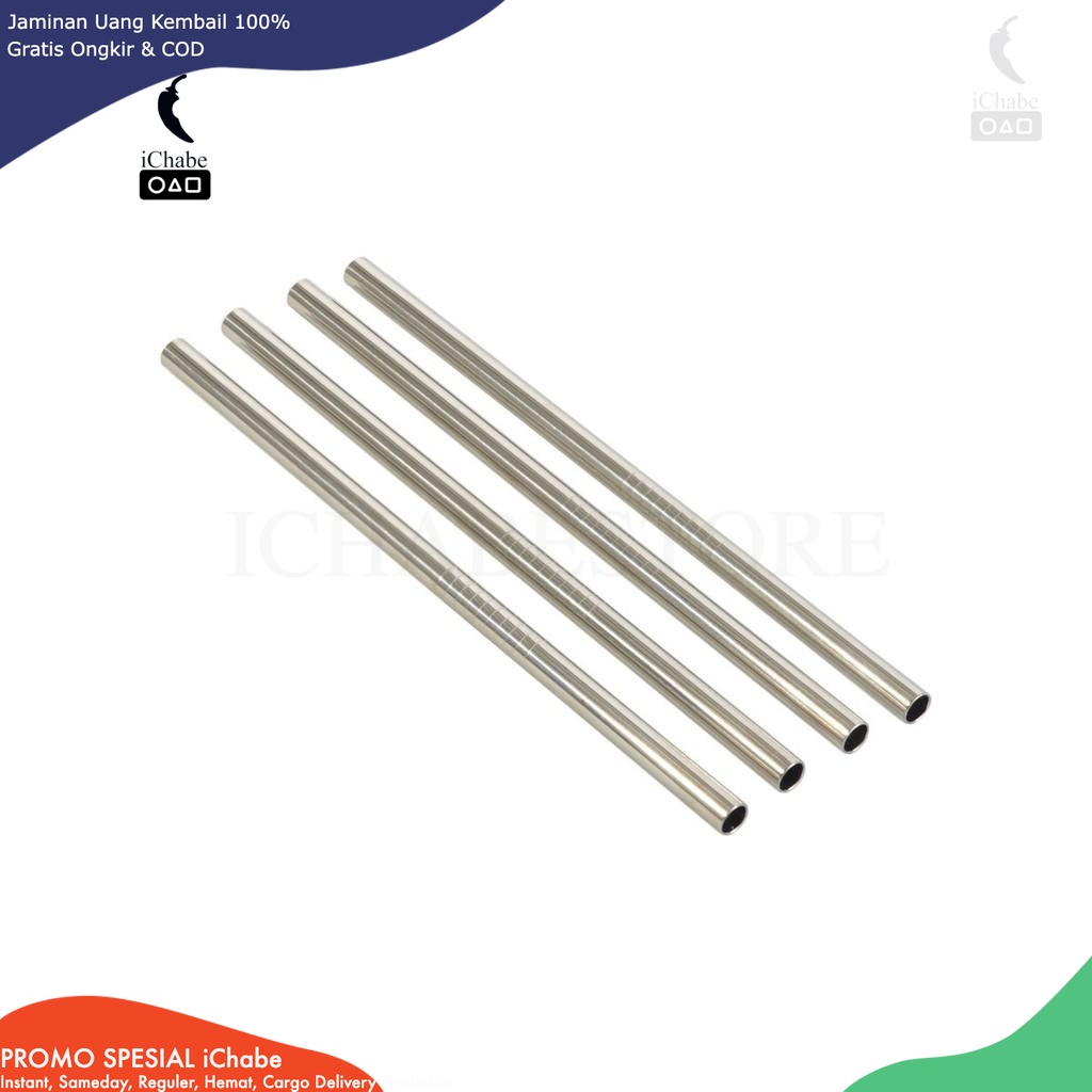 Jual [Bisa COD] NEW JK SEDOTAN / SIKAT/ STAINLESS LURUS / Bengkok STRAW ...