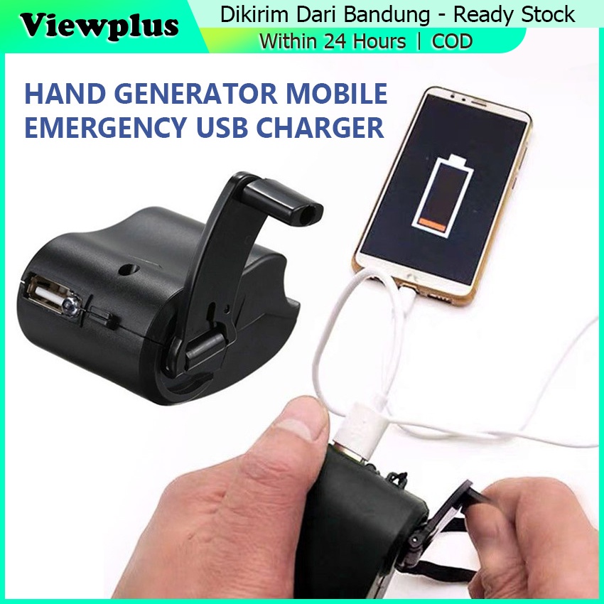 Jual Charger Engkol Darurat Manual Tangan Tanpa Listrik Universal Untuk ...