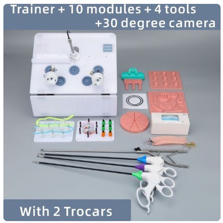 Jual Laparoscopic Endo Trainer HD Endoscope Camera 30 cam 4 kit 2troc ...