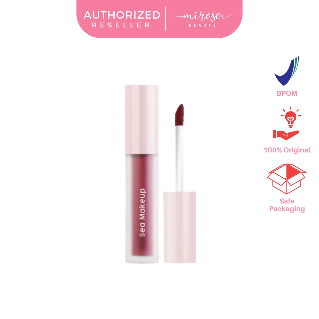 Jual Sea Makeup Slick Cover Jelly Tint - Lip Tint Glossy | Shopee Indonesia