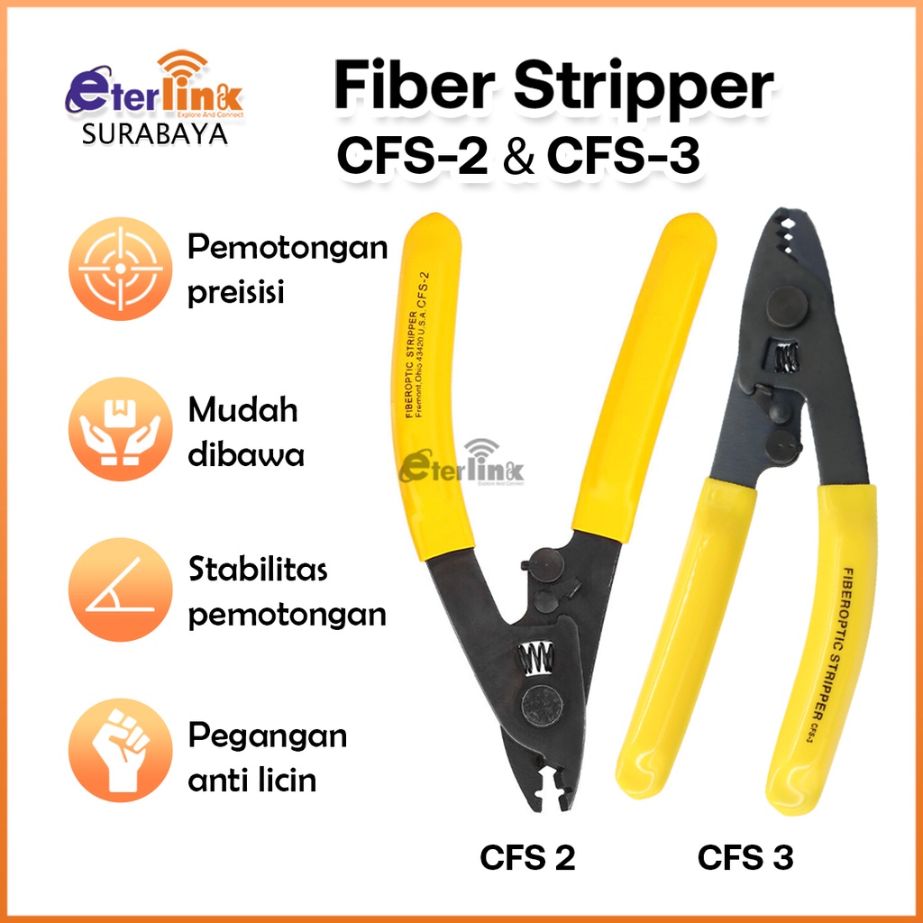 Jual [TERBARU!!!] Stripper Bosi Tool CFS3 / CFS2 Tang Pengupas Kabel ...