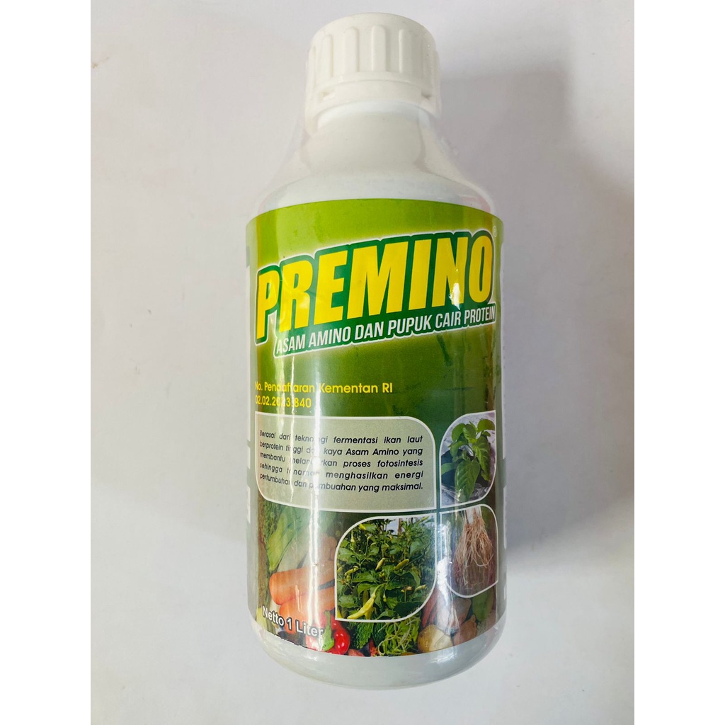 Jual Asam amino dan pupuk cair protein PREMINO isi 1lt dari MITRA ...