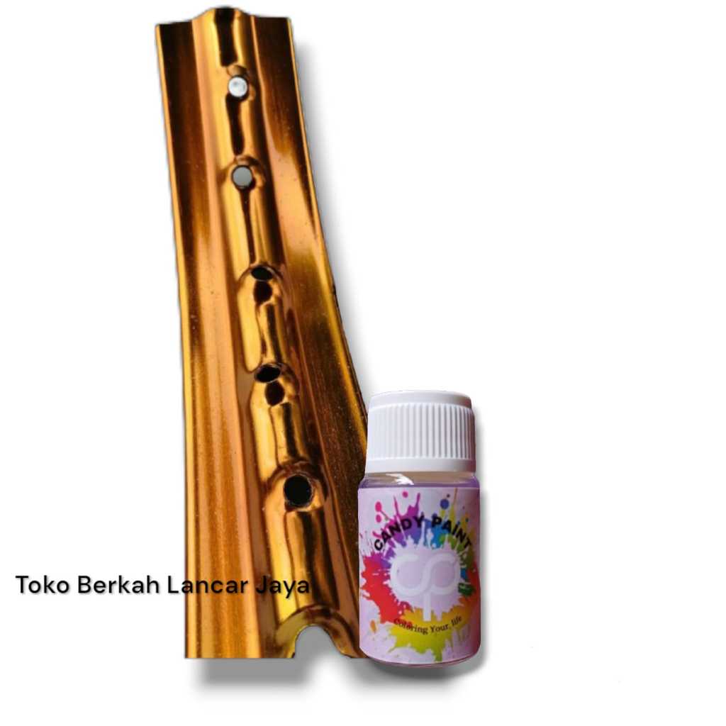 Jual PEWARNA LOGAM CAT PELAPIS OLES untuk bahan logam, besi, alumunium permanen Candy Chrome ...