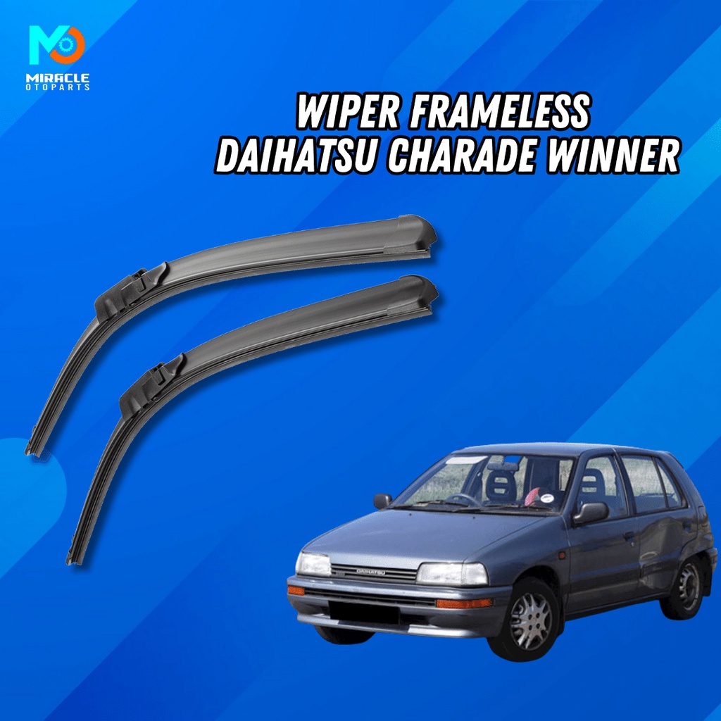 Jual Wiper Frameless Daihatsu Charade Winner Sepasang 2 PCS Kiri dan ...