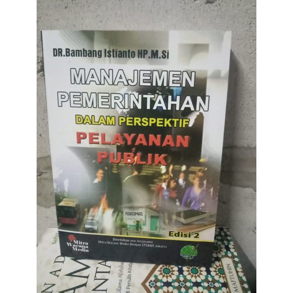 Jual MANAJEMEN PEMERINTAHAN DALAM PERSPEKTIF PELAYANAN PUBLIK | Shopee Indonesia