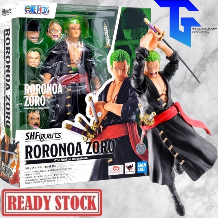Jual Bandai SHF One Piece Roronoa Zoro - The Raid On Onigashima ...