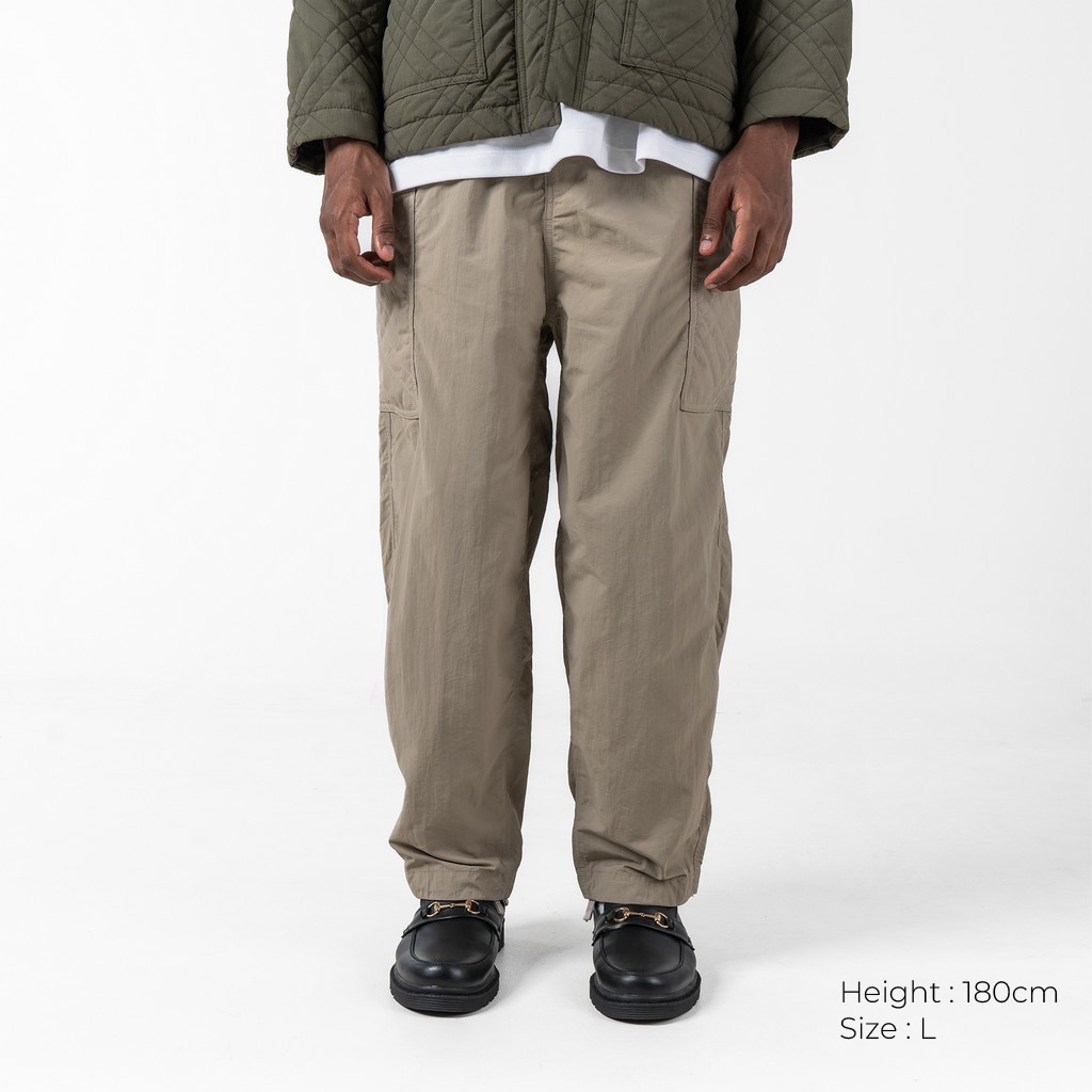 Jual Bodypack Mage Wide Pants - Khaki | Shopee Indonesia