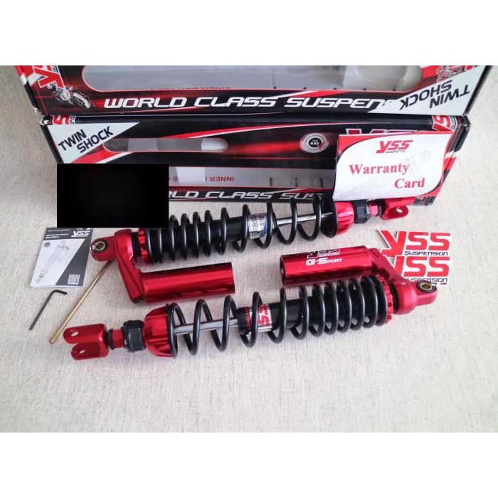 Jual Shockbreaker Shock Forza 250 YSS Heavy Duty G Sport Red Series ...